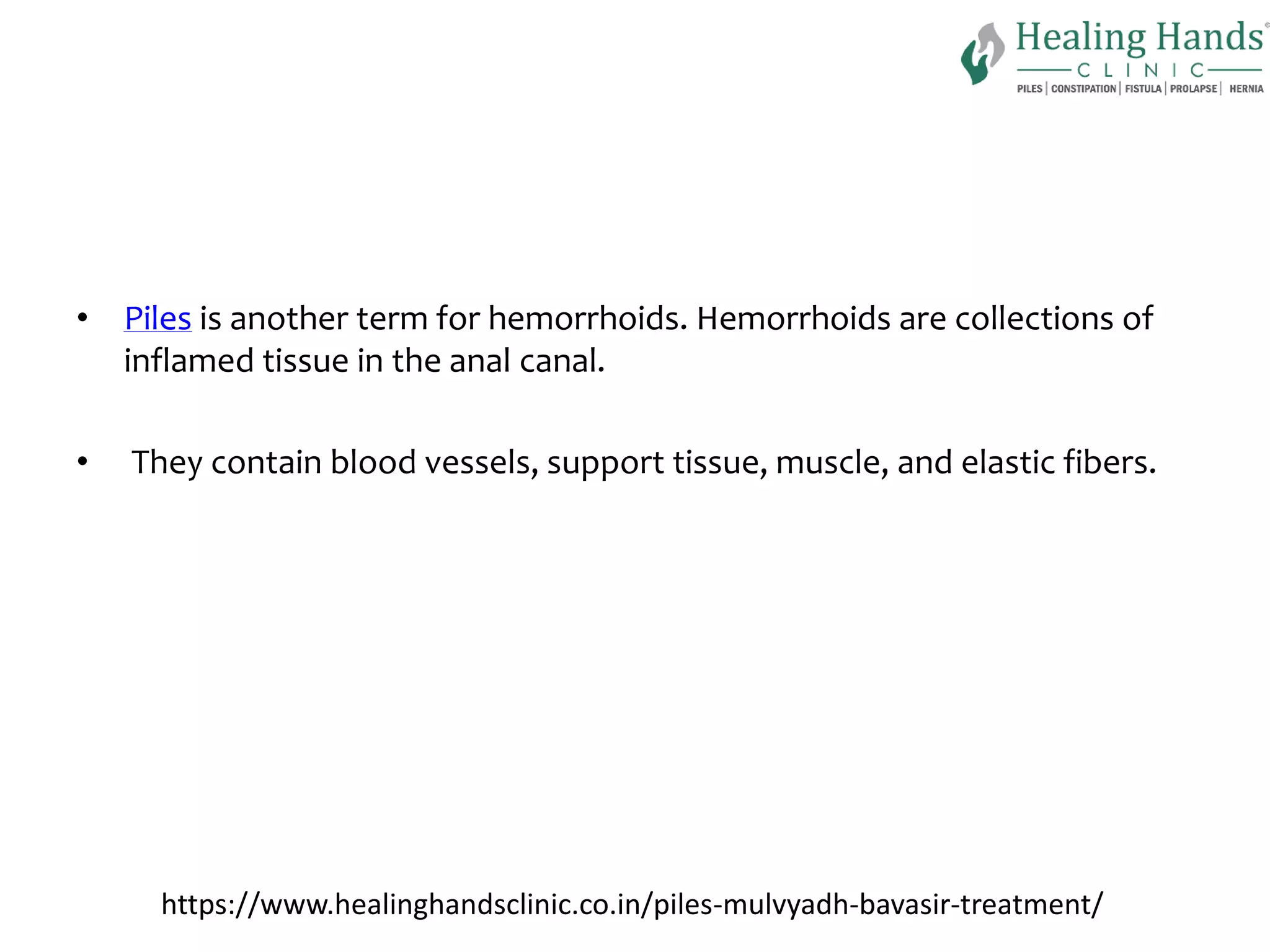 Plies Hospital | hospital for bavasir| healing hands clinic | PPT