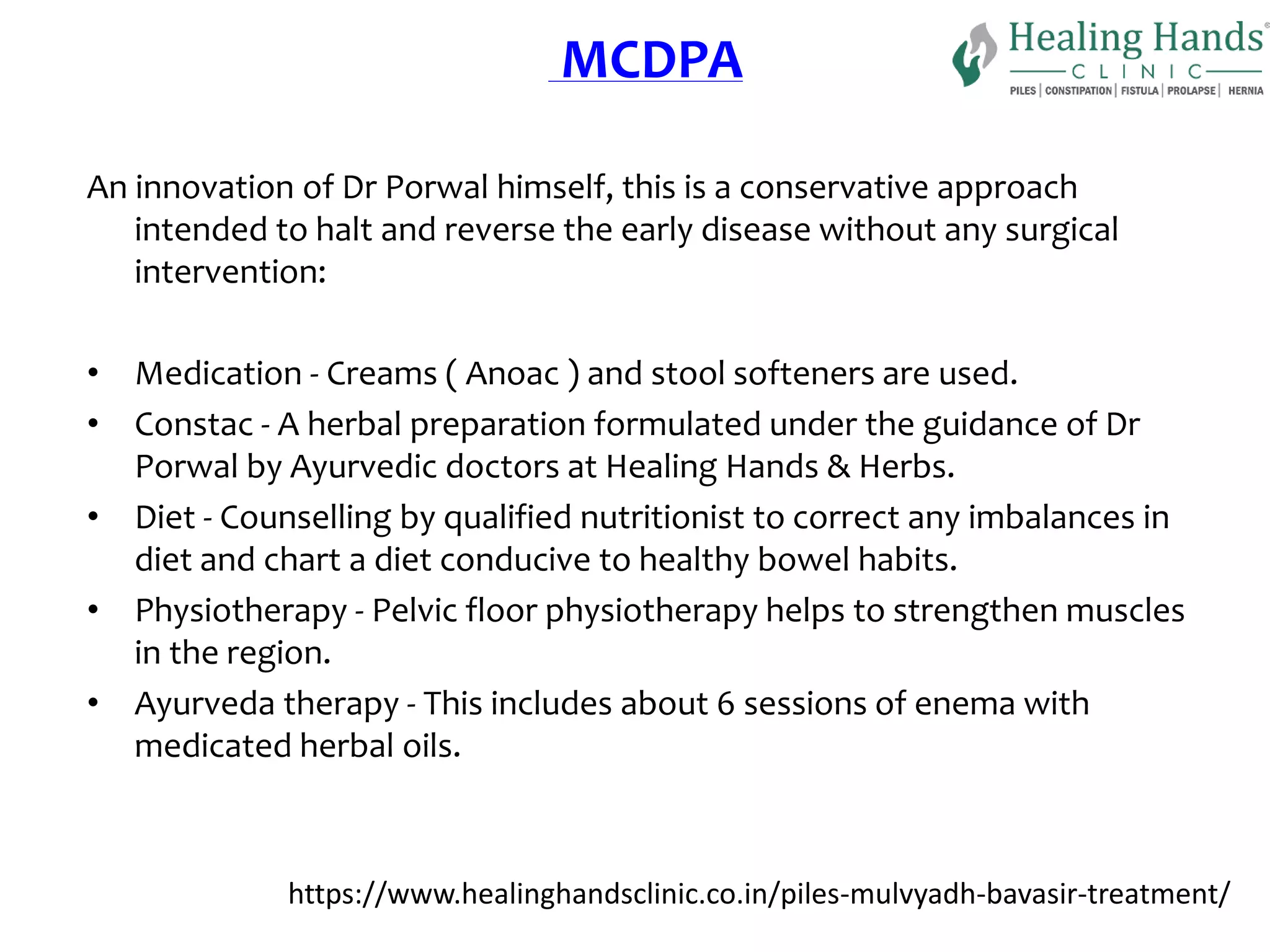 Plies Hospital | hospital for bavasir| healing hands clinic | PPTX