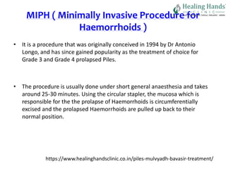 Plies Hospital | hospital for bavasir| healing hands clinic | PPT