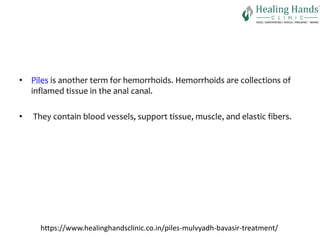Plies Hospital | hospital for bavasir| healing hands clinic | PPT