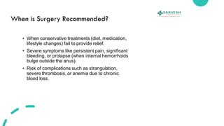 Piles Surgery: What to Expect Before, During, and After | PDF