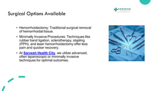 Piles Surgery: What to Expect Before, During, and After | PDF