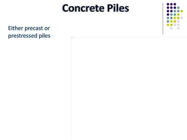 Piles types presentation | PPT