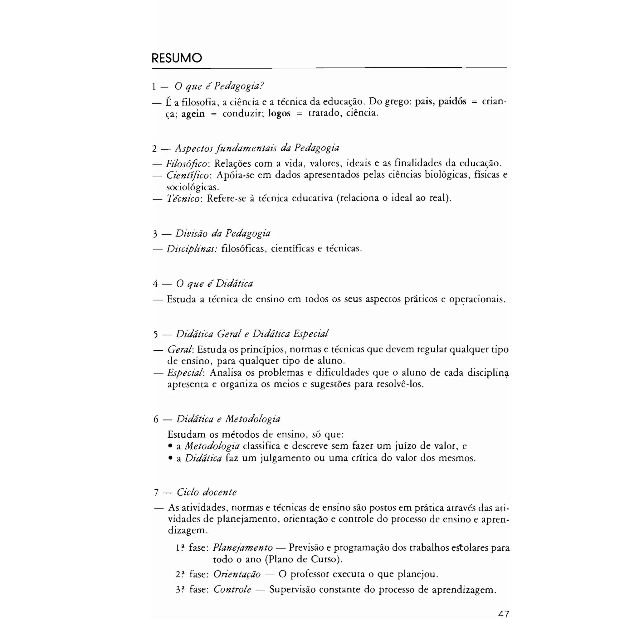 Piletti didatica geral | PDF
