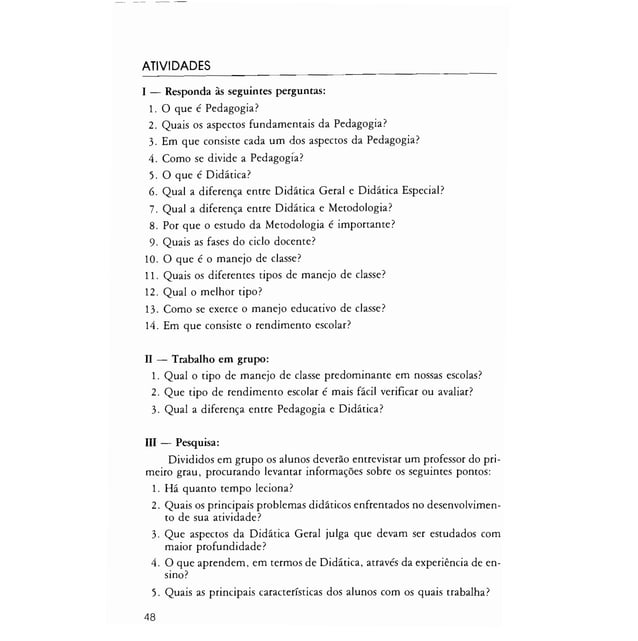 Piletti didatica geral | PDF