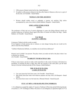 Pilgrimage to mecca | PDF