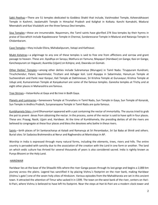 Pilgrim centers of_india | PDF
