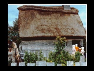 Pilgrims And Indians Homes | PPT | North America Travel | Travel Locations