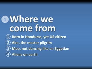 Pilgrim’s creed | PPTX