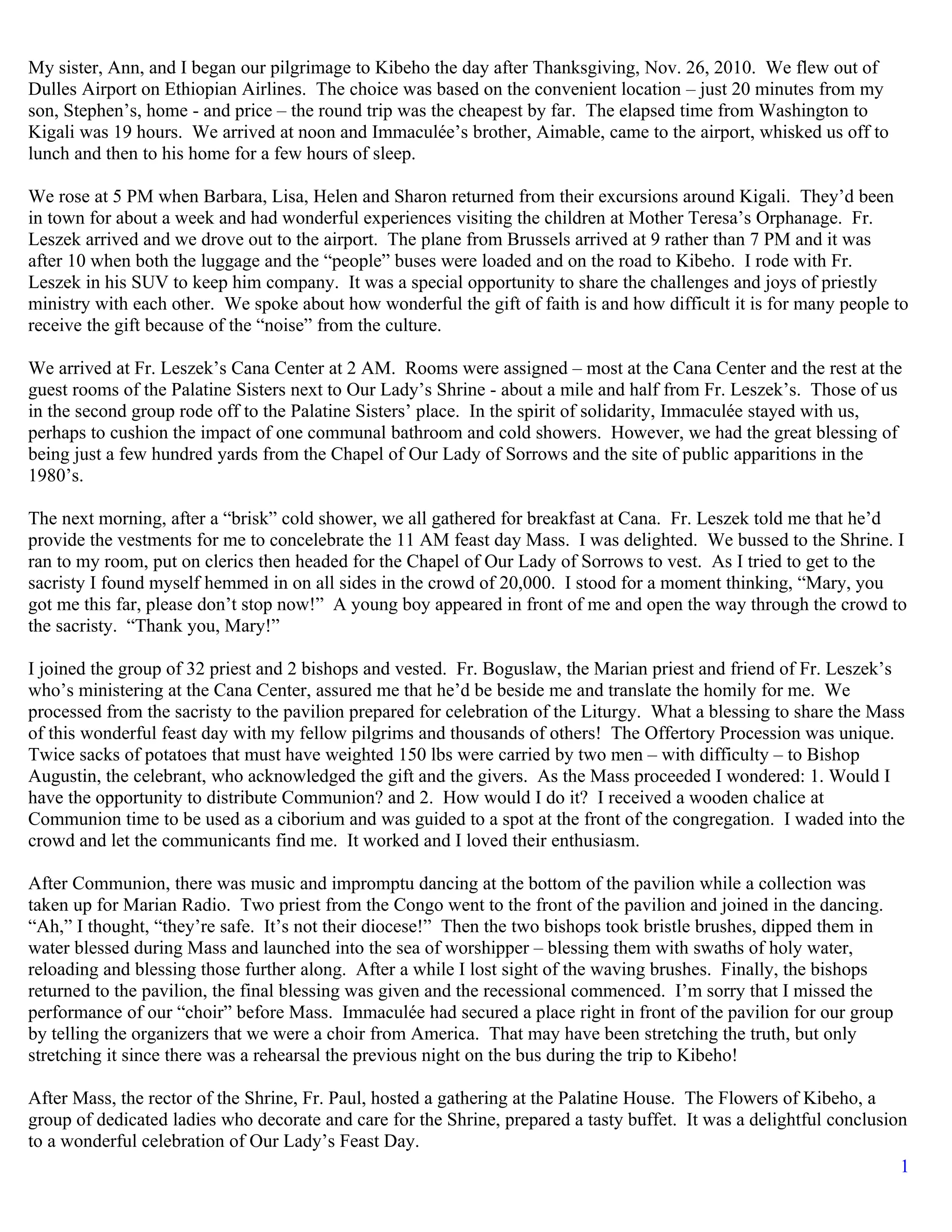 Pilgrims Journal | DOC