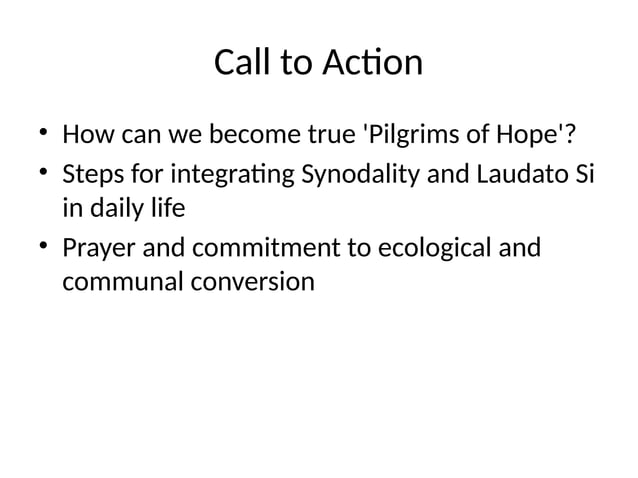 Praying Catechists: Pilgrims of Hope 2.pptx