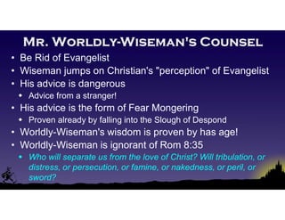 Pilgrims Progress - Ch 05 - Worldly Wiseman | PDF