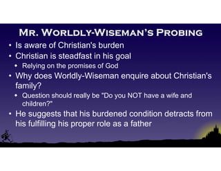 Pilgrims Progress - Ch 05 - Worldly Wiseman | PDF | Christianity ...
