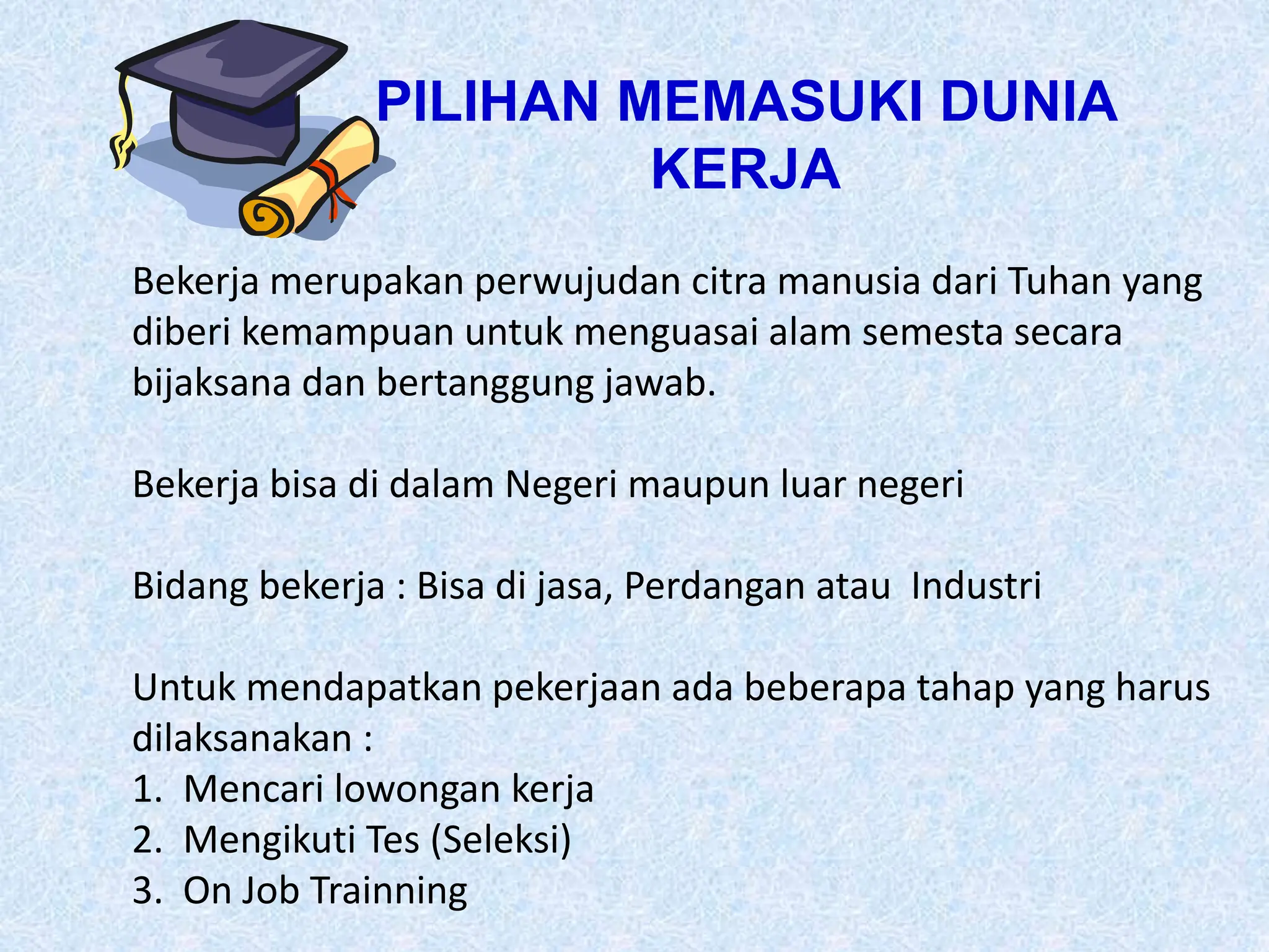 Pilihan Karir Setelah Lulus SMA.pptx