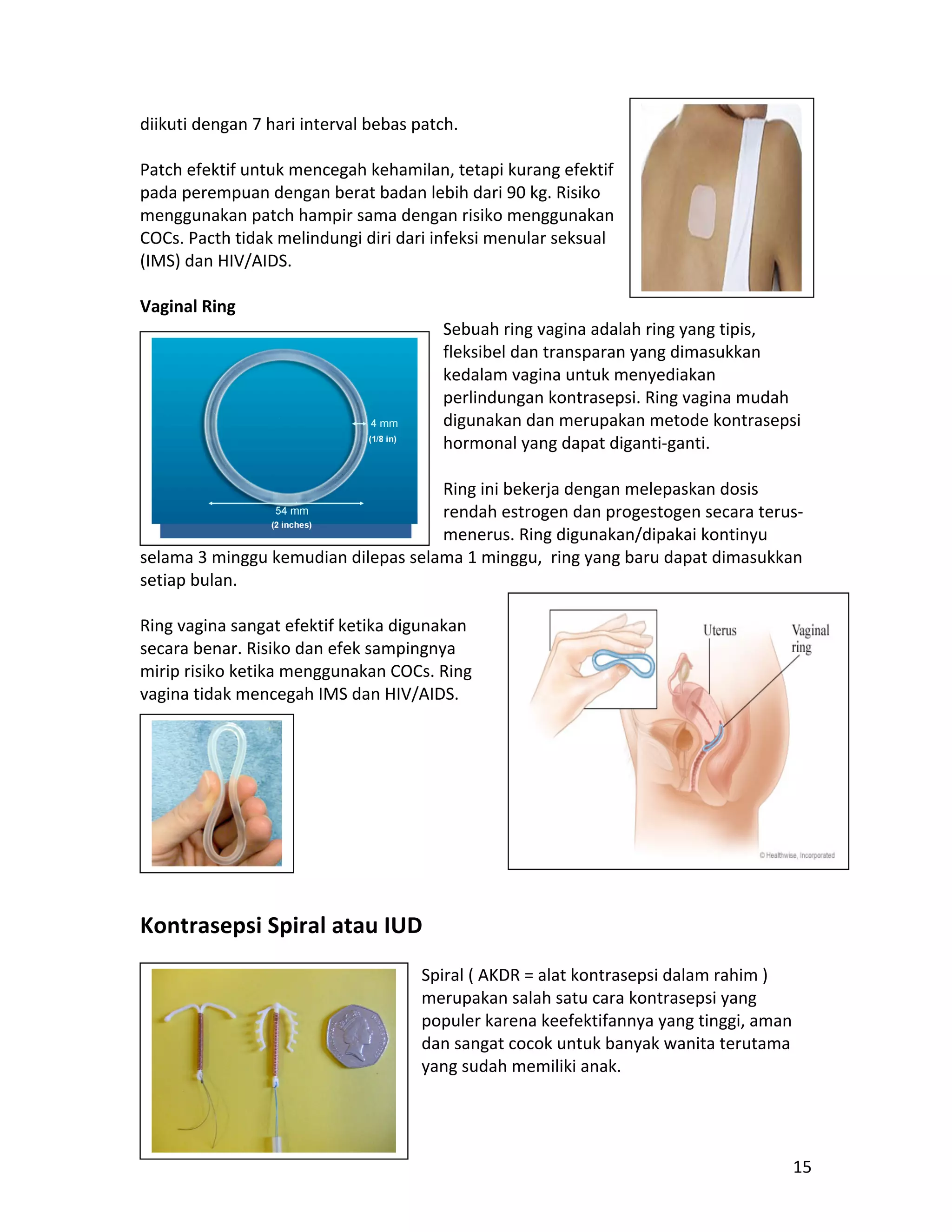 Pilihan Metode Kontrasepsi | PDF