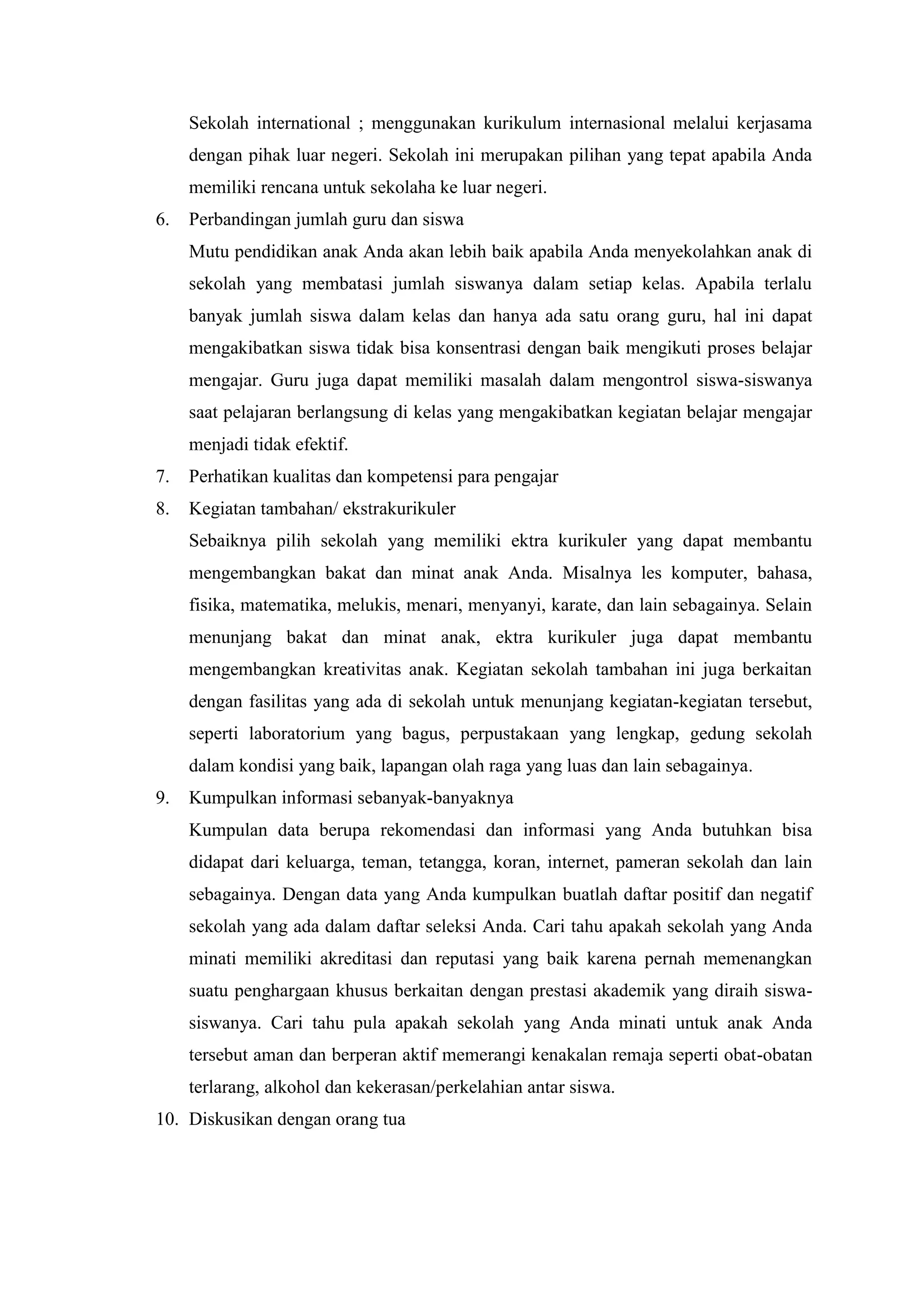 Pilihan setelah lulus smp | PDF