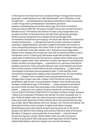 contoh soal bahasa indonesia kelas vll.docx