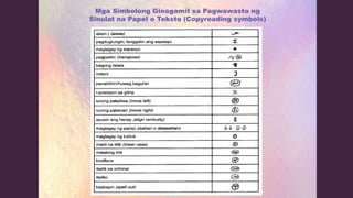Piling - Larang- Pagwawasto ng Isinulat na Papel | PPTX
