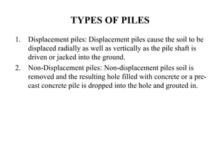 PILING ANRETGRGERGD PILING TECHNIQUES.ppt