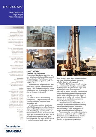 Piling Datasheets | PDF | Civil Engineering Industry | Industries