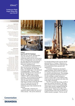 Piling Datasheets | PDF | Civil Engineering Industry | Industries