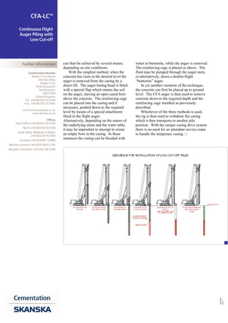 Piling Datasheets | PDF | Civil Engineering Industry | Industries