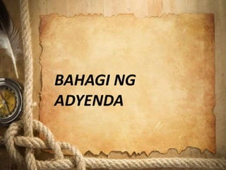 Ano ang Adyenda Piling Larang.pptx