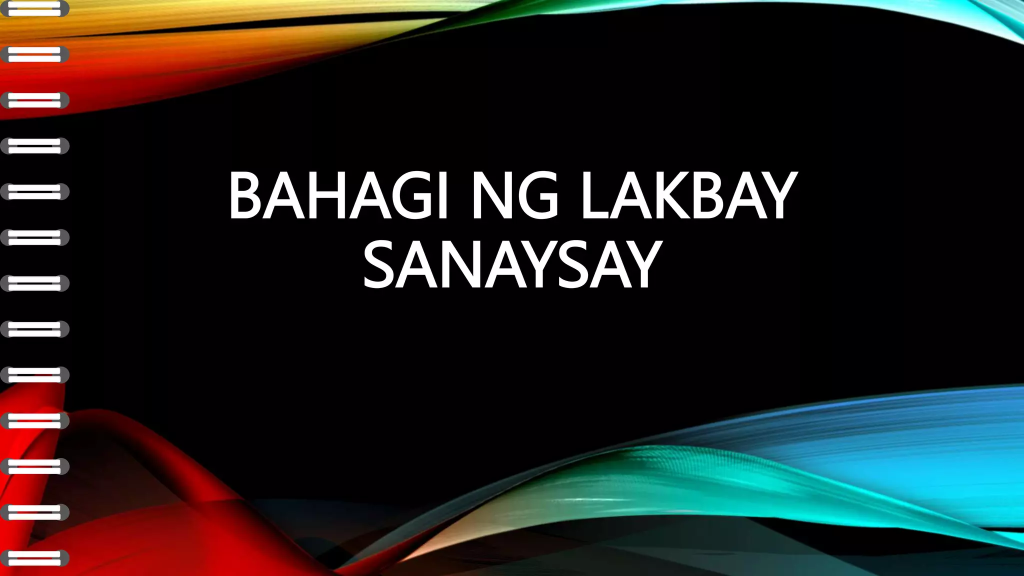 Piling larang - Lakbay sanaysay.ppt