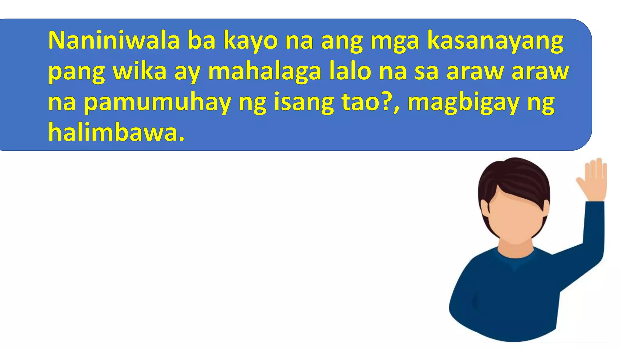Piling Larang Akademik - Lesson 1 - Katuturan ,Layunin at Kahalagahan ...