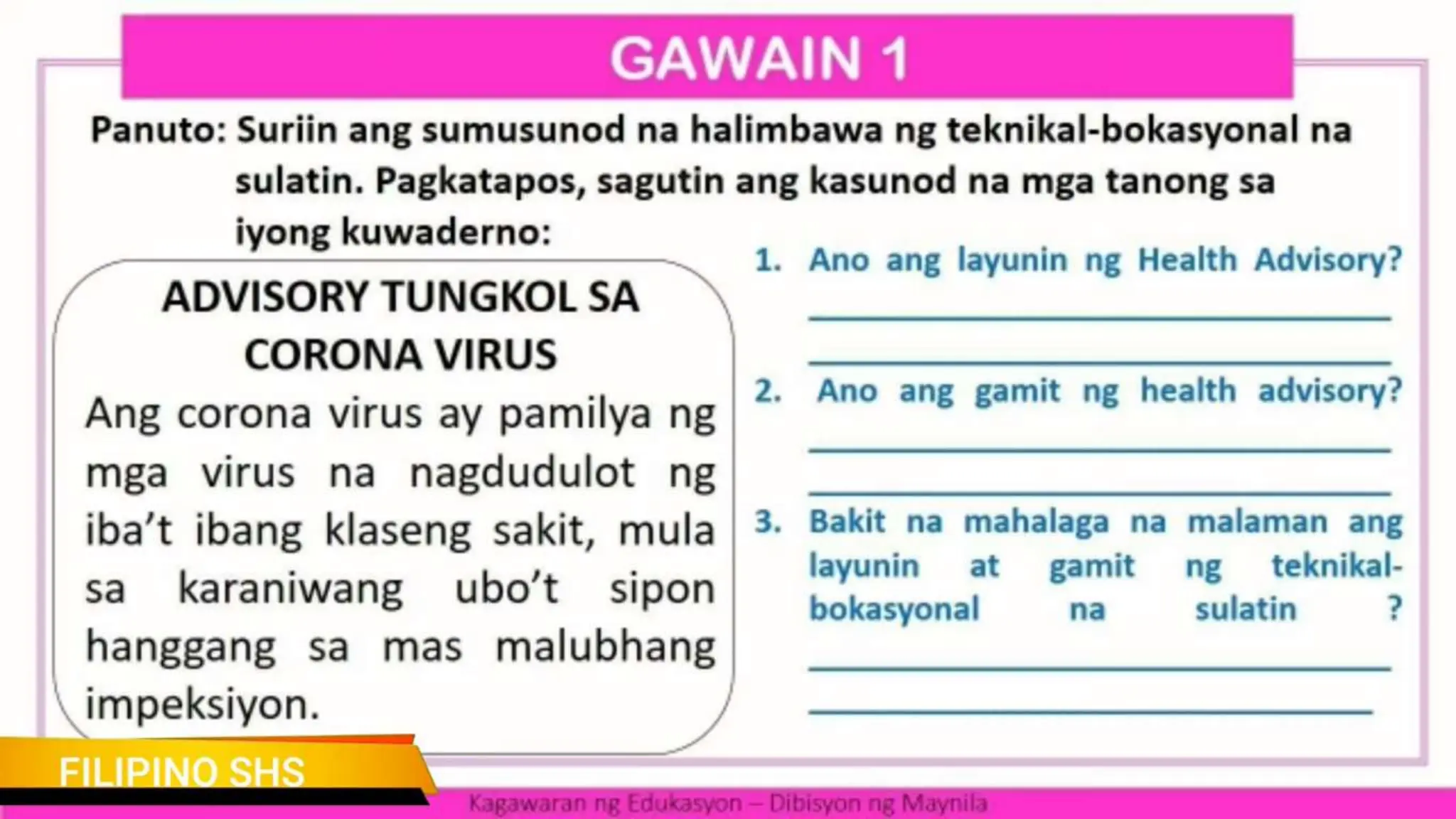 Filipino sa Piling Larang Tech Voc Pagsulat | PPTX
