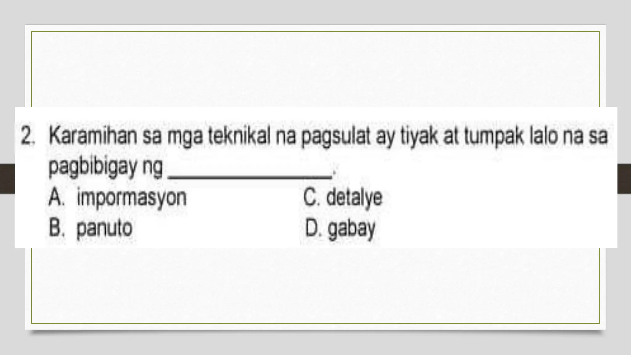 Filipino sa Piling Larang Tech Voc Pagsulat | PPTX