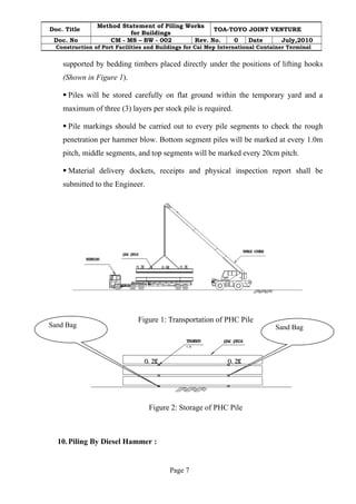 Piling work method statement cm- ms- bw - 002 | DOC