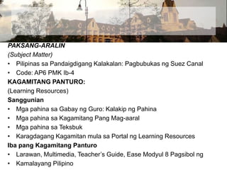 Pilipinas sa Pandaigdigan Kalakalan.ppt