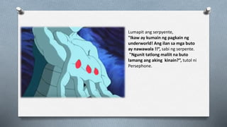 Alamat Ng Mga Panahon | PPTX