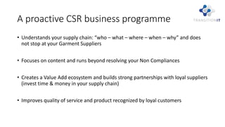 A Corporate Social Responsibility (CSR) discussion | PPT