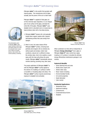 Pilkington activ commercial_web_brochure | PDF