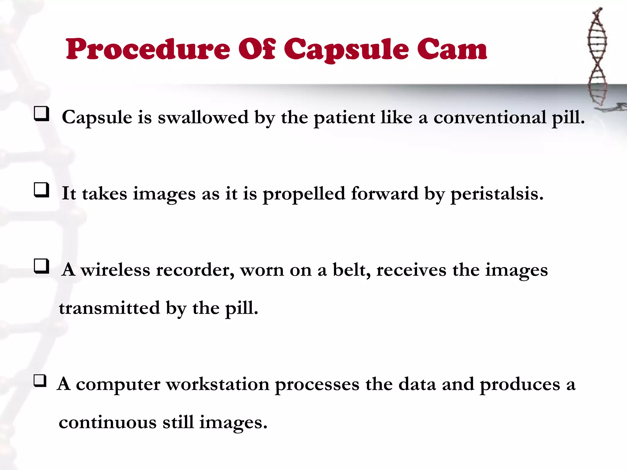 Pill camera presentation | PPT