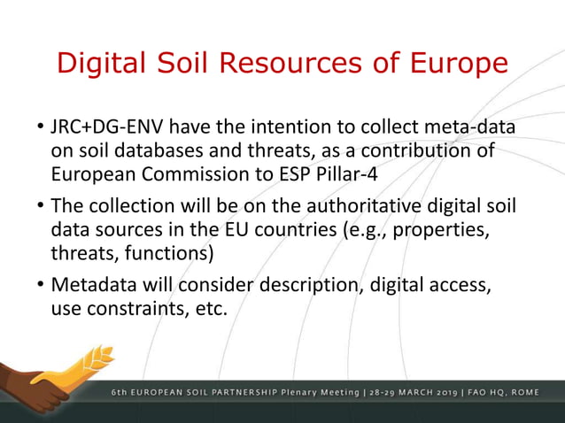 ESP work progress on Pillar 4 | PPTX