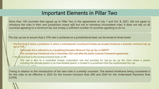 Pillar and Pillar 2 for Ghana Tax Conference - Prof Oyedokun.pptx