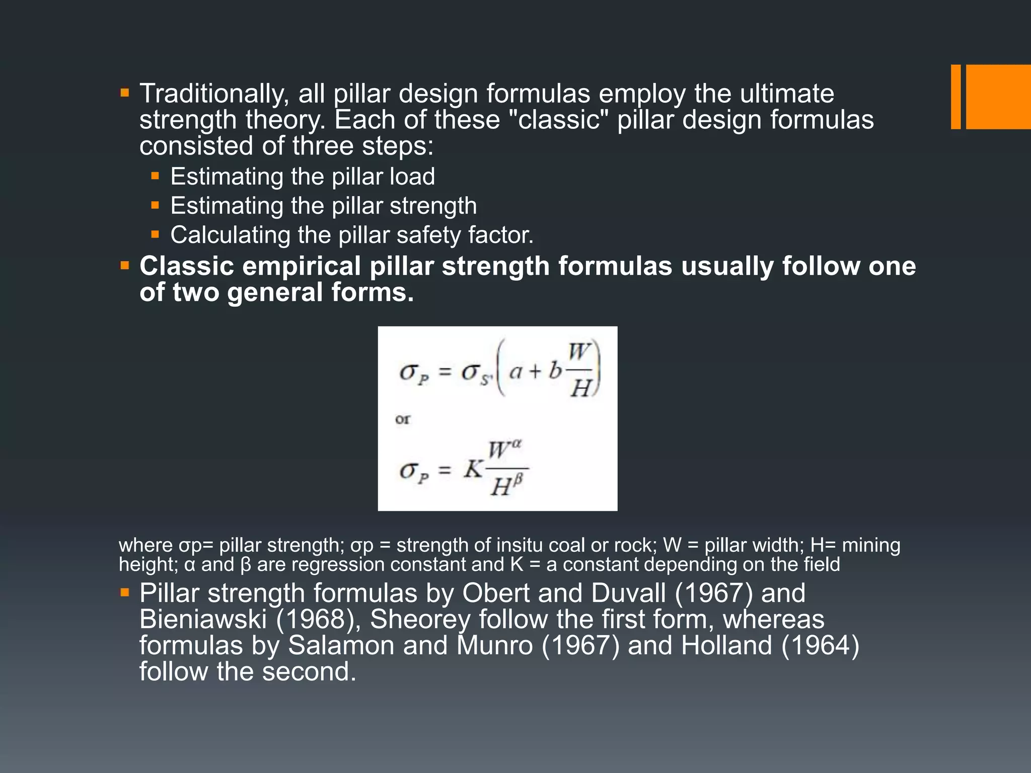 Pillar design | PPTX