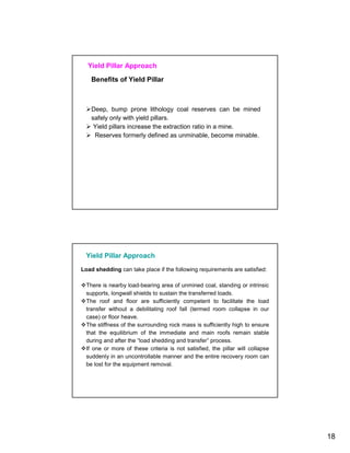 Pillar design in coal mines | PDF