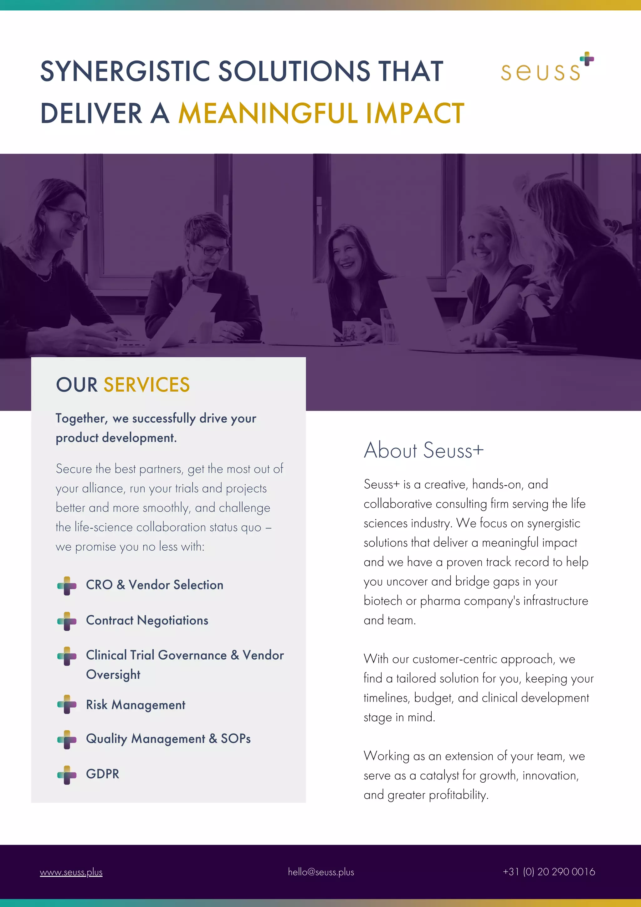 Life Science Consulting Solutions | PDF