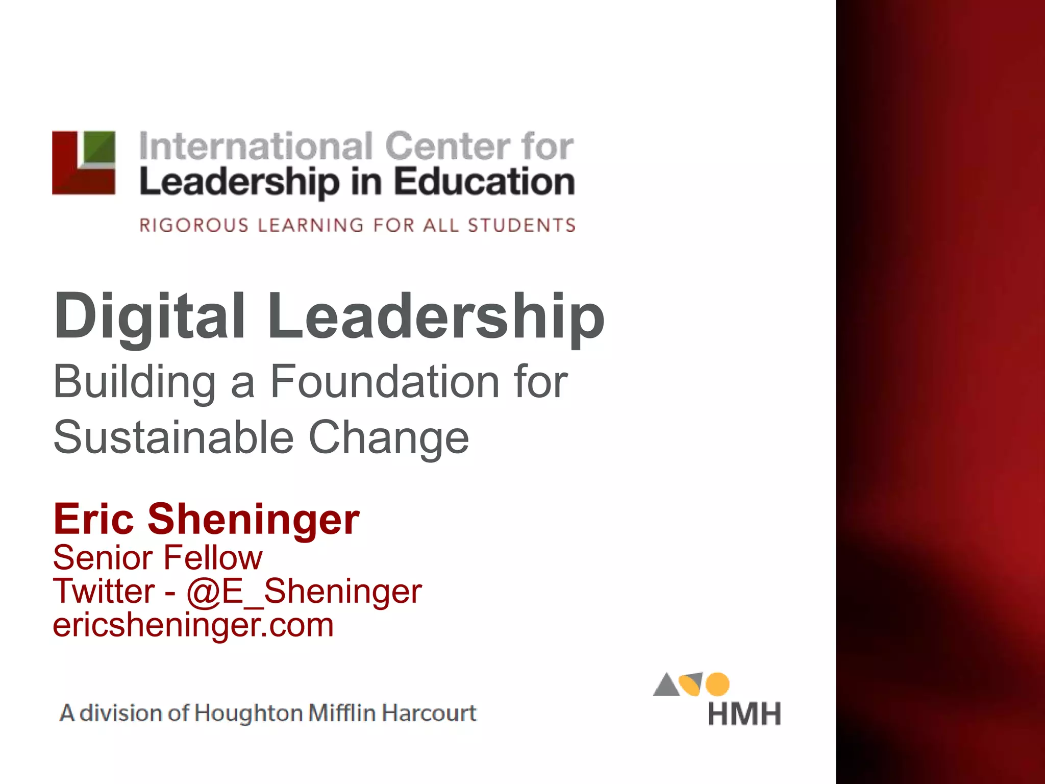Pillars of Digital Leadership | PPTX