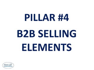 5 Pillars of B2B Marketing & Sales Success | PPTX
