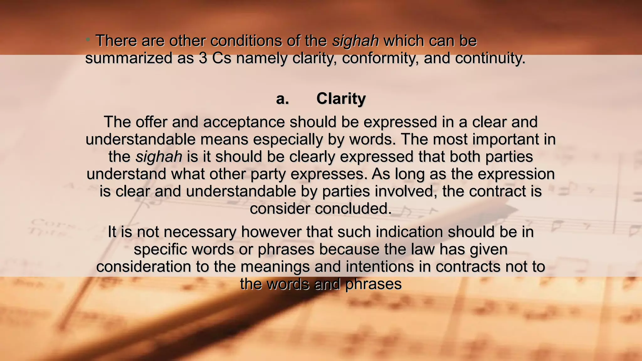 Pillars of contract | PPT