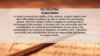 Pillars of contract | PPT