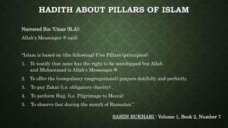 Pillars of Islam | PPTX