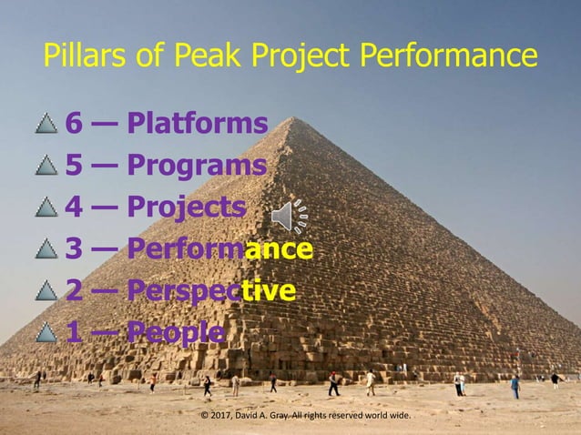 Pillars of Peak Project Performance | PPT