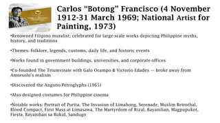CONTEMPORARY PHILIPPINE ARTS from the REGIONS: Pillars Of Visual Arts ...
