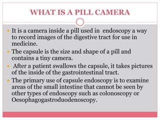 Pill cam | PPT